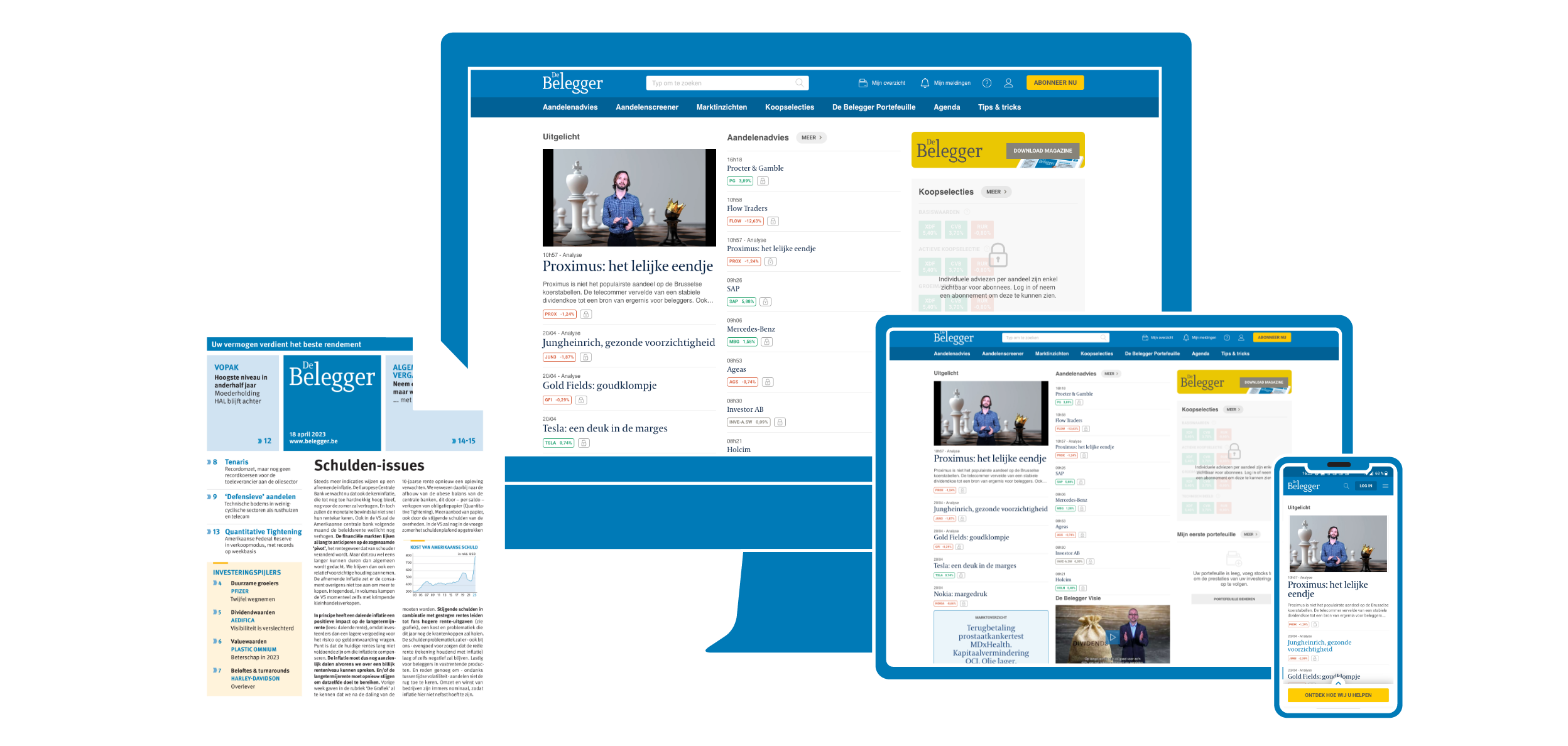 De Belegger abonnementen